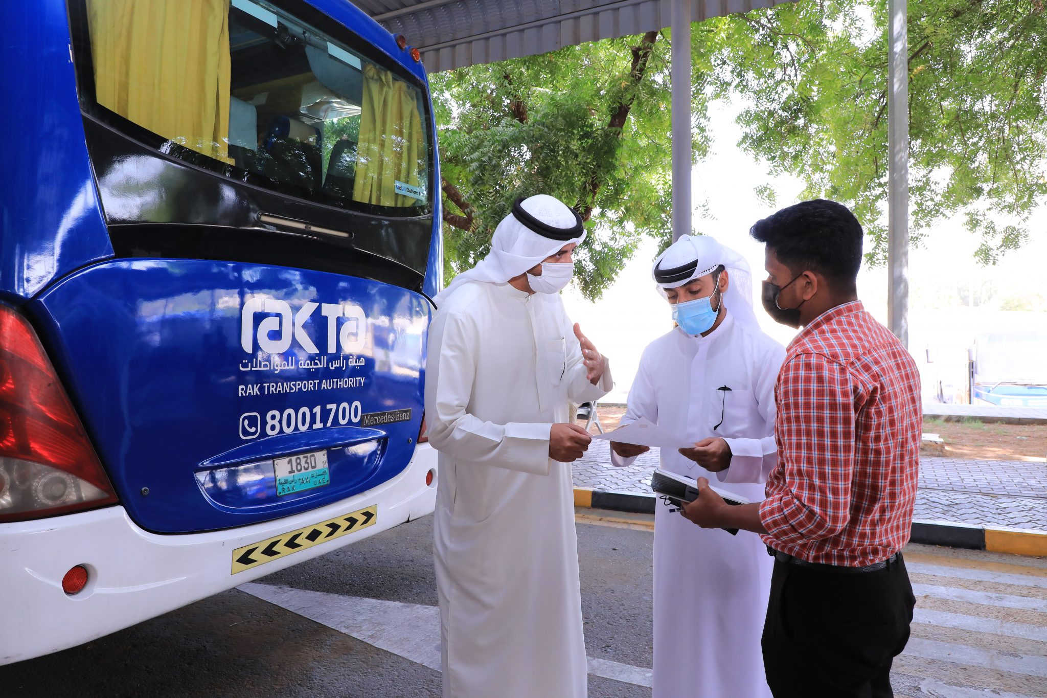 RAKTA carries out awareness visits for taxi and bus drivers - RAK ...