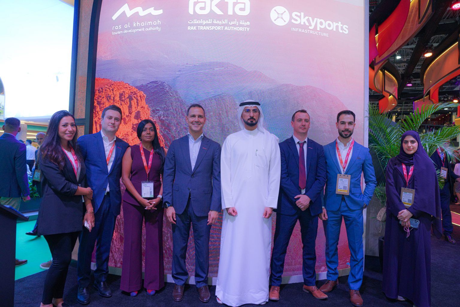 Signing a MoU between RAKTA, RAKTDA, and Skyports to provide ...